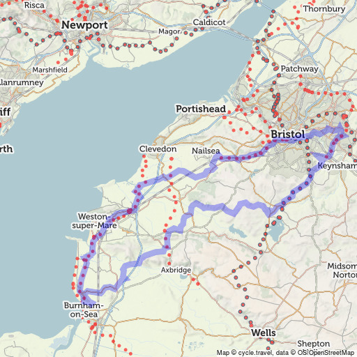 Bike map | Cycle route planner | cycle.travel