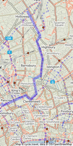 Bike map | Cycle route planner | cycle.travel