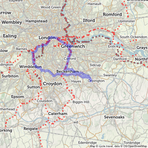 Bike map | Cycle route planner | cycle.travel