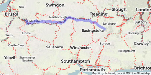 Bike map | Cycle route planner | cycle.travel