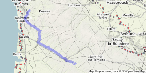 Bike map | Cycle route planner | cycle.travel
