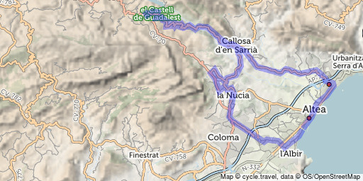 Bike map | Cycle route planner | cycle.travel