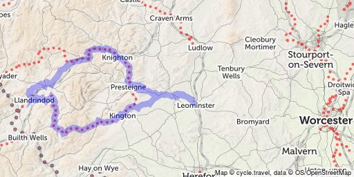Bike map | Cycle route planner | cycle.travel