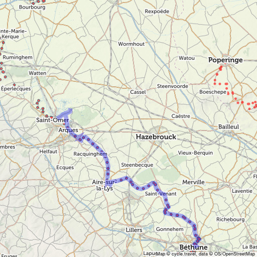 Bike map | Cycle route planner | cycle.travel