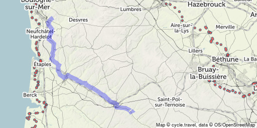Bike map | Cycle route planner | cycle.travel
