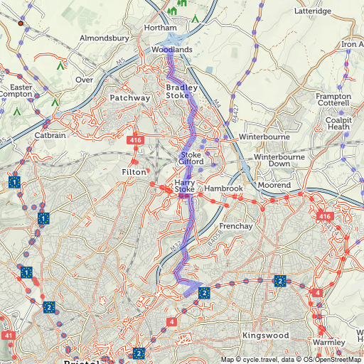 Bike map | Cycle route planner | cycle.travel