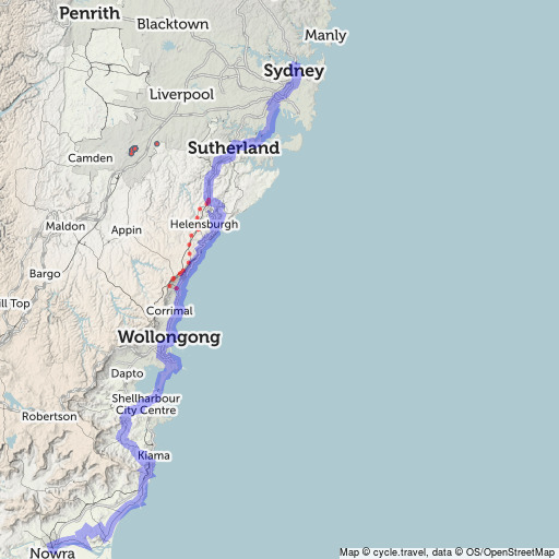 Bike map | Cycle route planner | cycle.travel