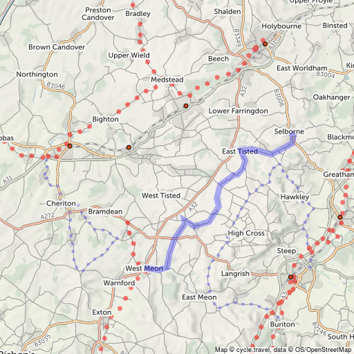 Bike map | Cycle route planner | cycle.travel