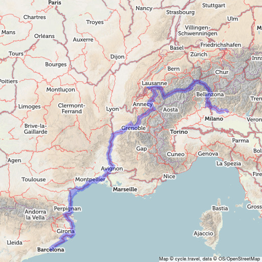 Bike map | Cycle route planner | cycle.travel
