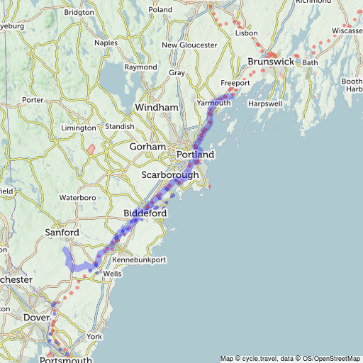 Bike map | Cycle route planner | cycle.travel