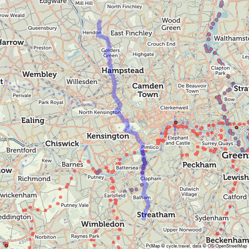 Bike map | Cycle route planner | cycle.travel