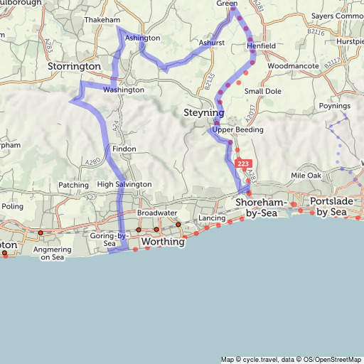 Bike map | Cycle route planner | cycle.travel