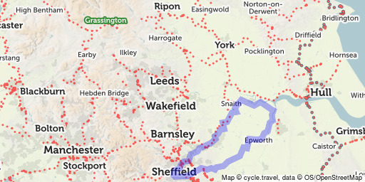 Bike map | Cycle route planner | cycle.travel