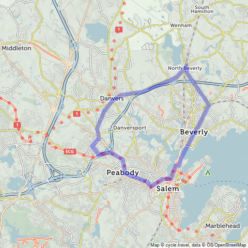 Bike map | Cycle route planner | cycle.travel