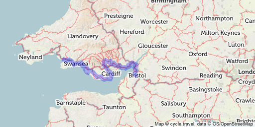 Bike map | Cycle route planner | cycle.travel