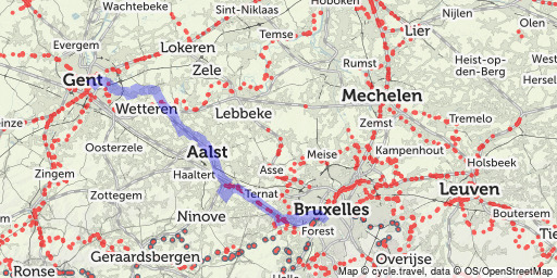 Bike map | Cycle route planner | cycle.travel