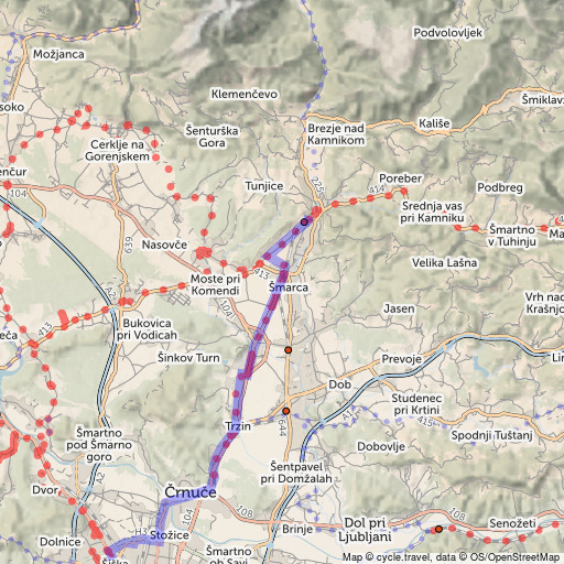 Bike map | Cycle route planner | cycle.travel