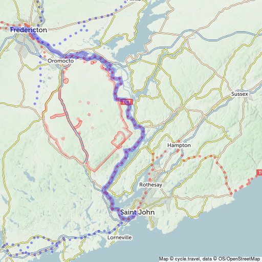 Bike map | Cycle route planner | cycle.travel