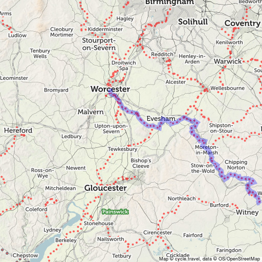 Bike map | Cycle route planner | cycle.travel