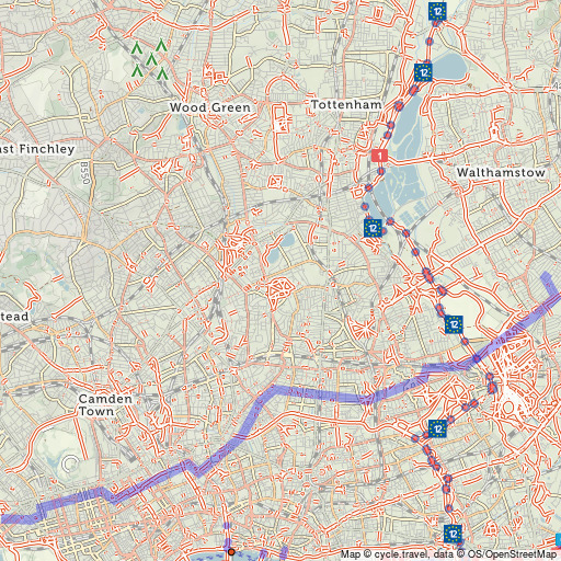 Bike map | Cycle route planner | cycle.travel