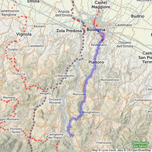 Bike map | Cycle route planner | cycle.travel