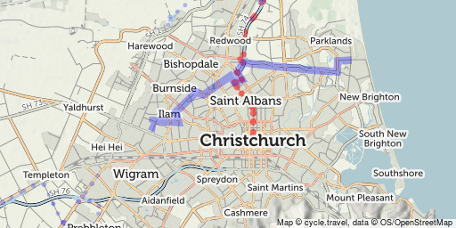 Bike map | Cycle route planner | cycle.travel