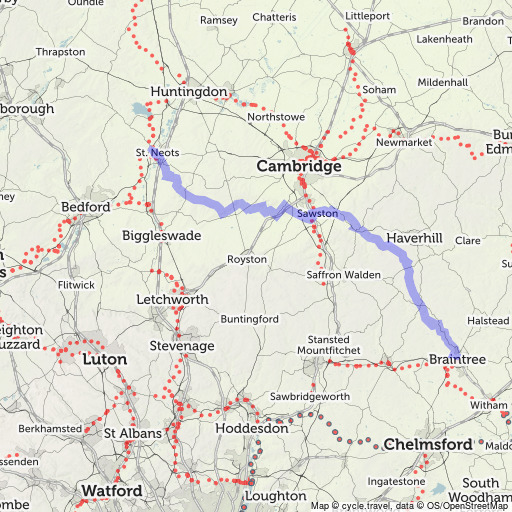 Bike map | Cycle route planner | cycle.travel