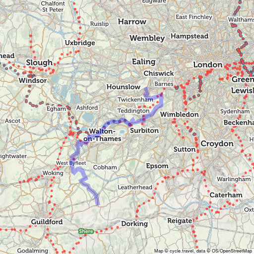 Bike map | Cycle route planner | cycle.travel