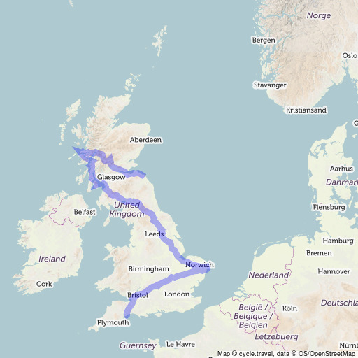 Bike map | Cycle route planner | cycle.travel
