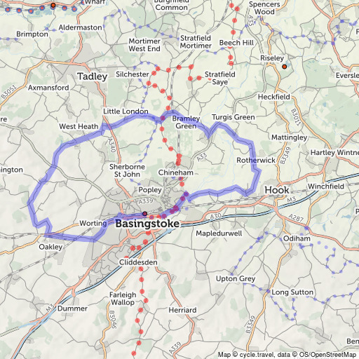 Bike map | Cycle route planner | cycle.travel