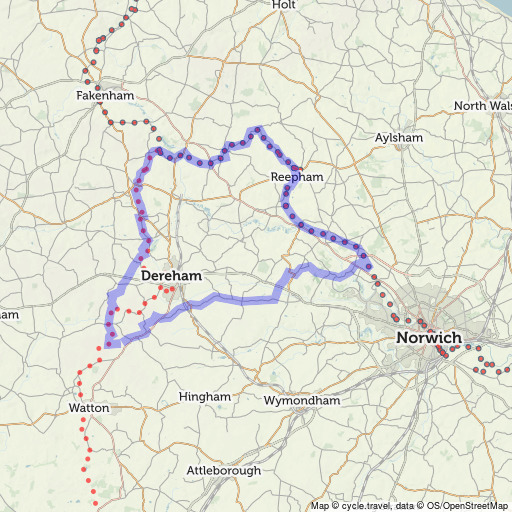 Bike map | Cycle route planner | cycle.travel
