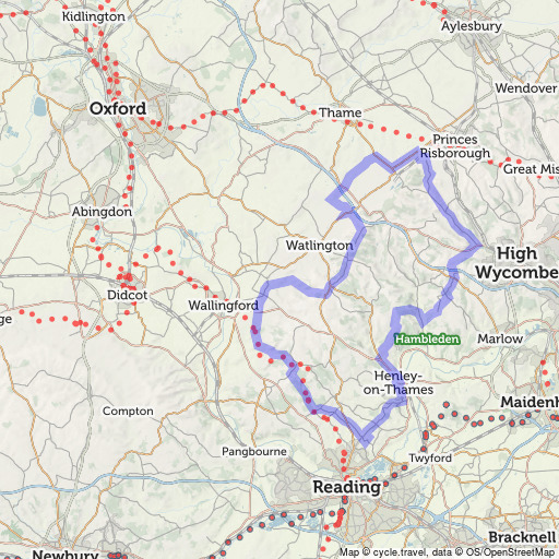 Bike map | Cycle route planner | cycle.travel
