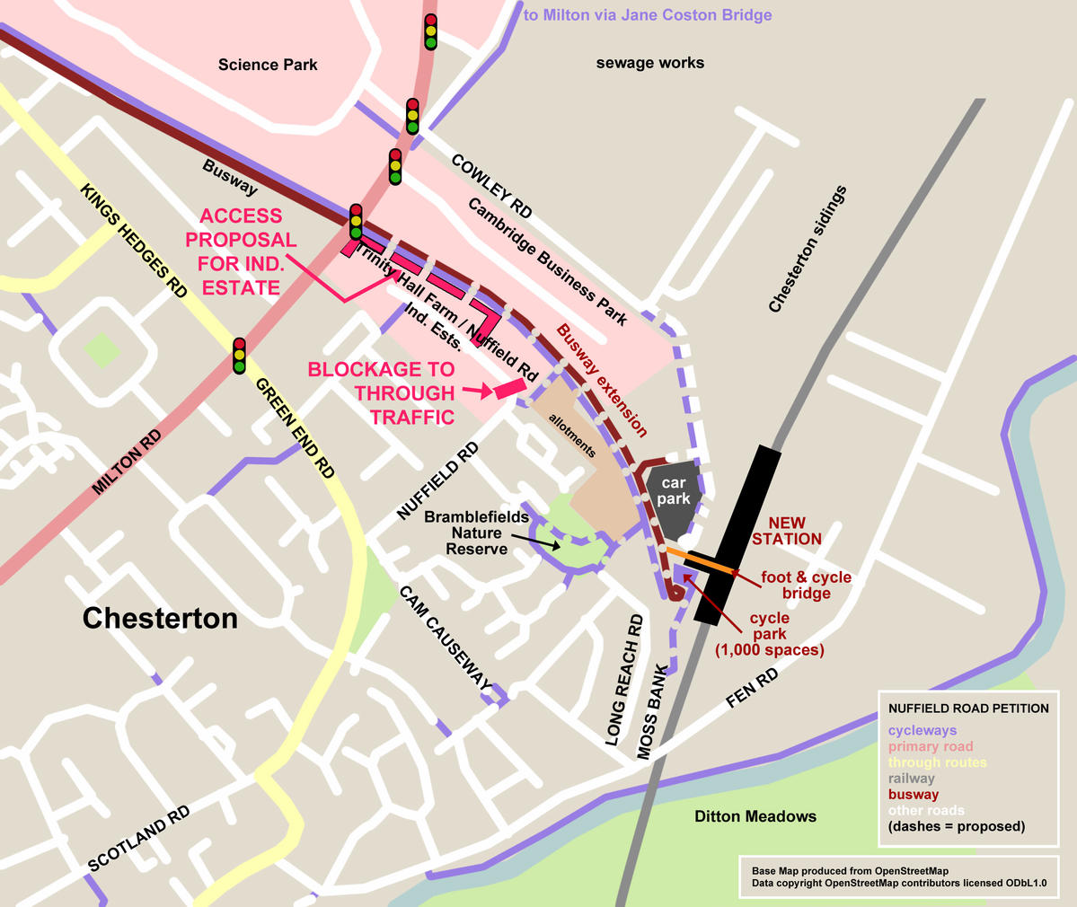 Cycle Campaign presses for quieter road | Cambridge | cycle.travel
